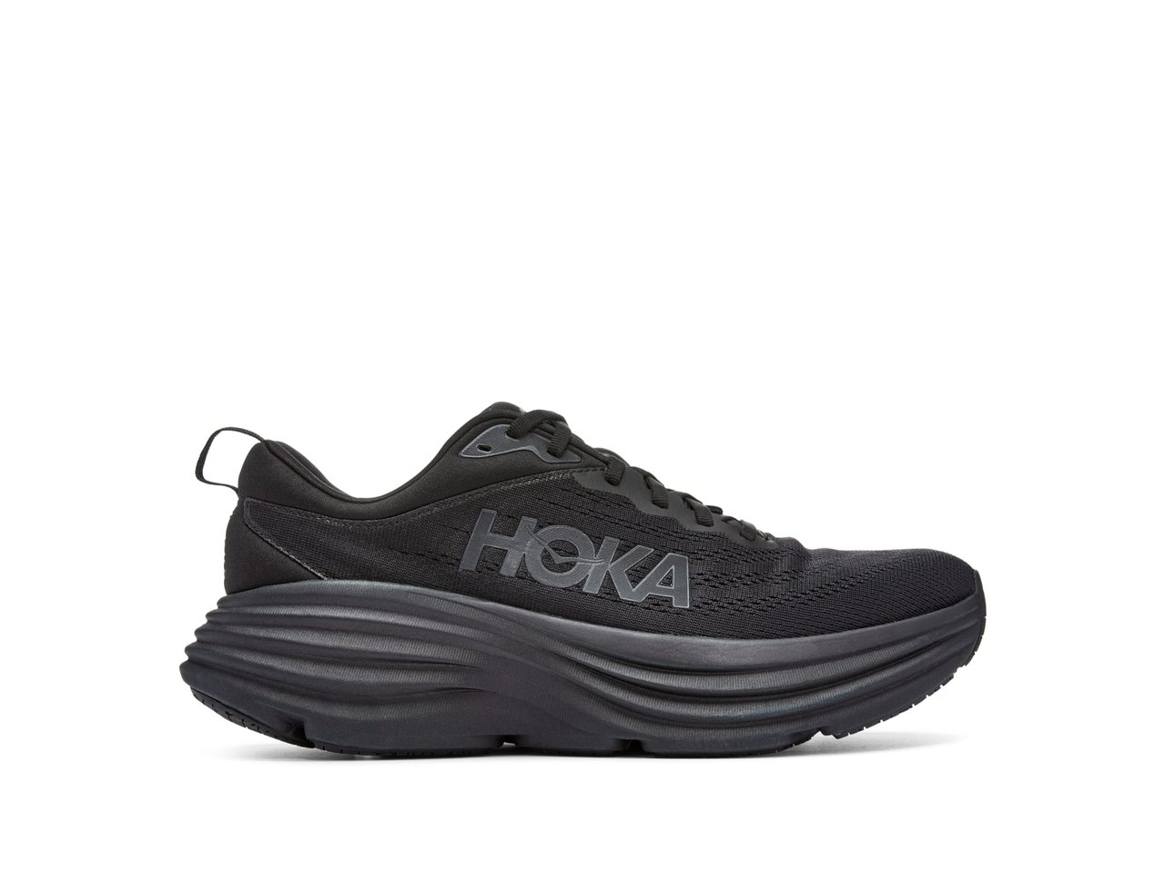 Shop Mens M BONDI 8 WIDE Black/Black | HOKA AU